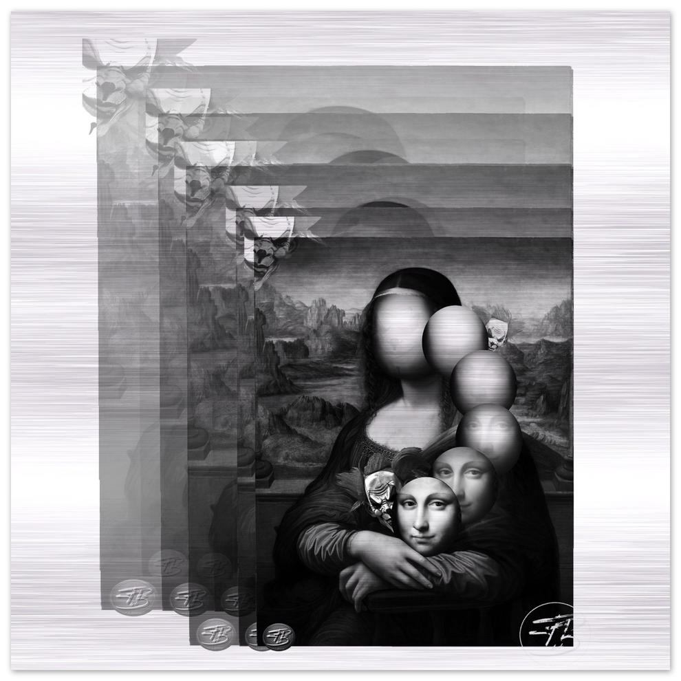 Metal Art Print | Mona Lisa | Mona Lisa Identity – Mi tienda